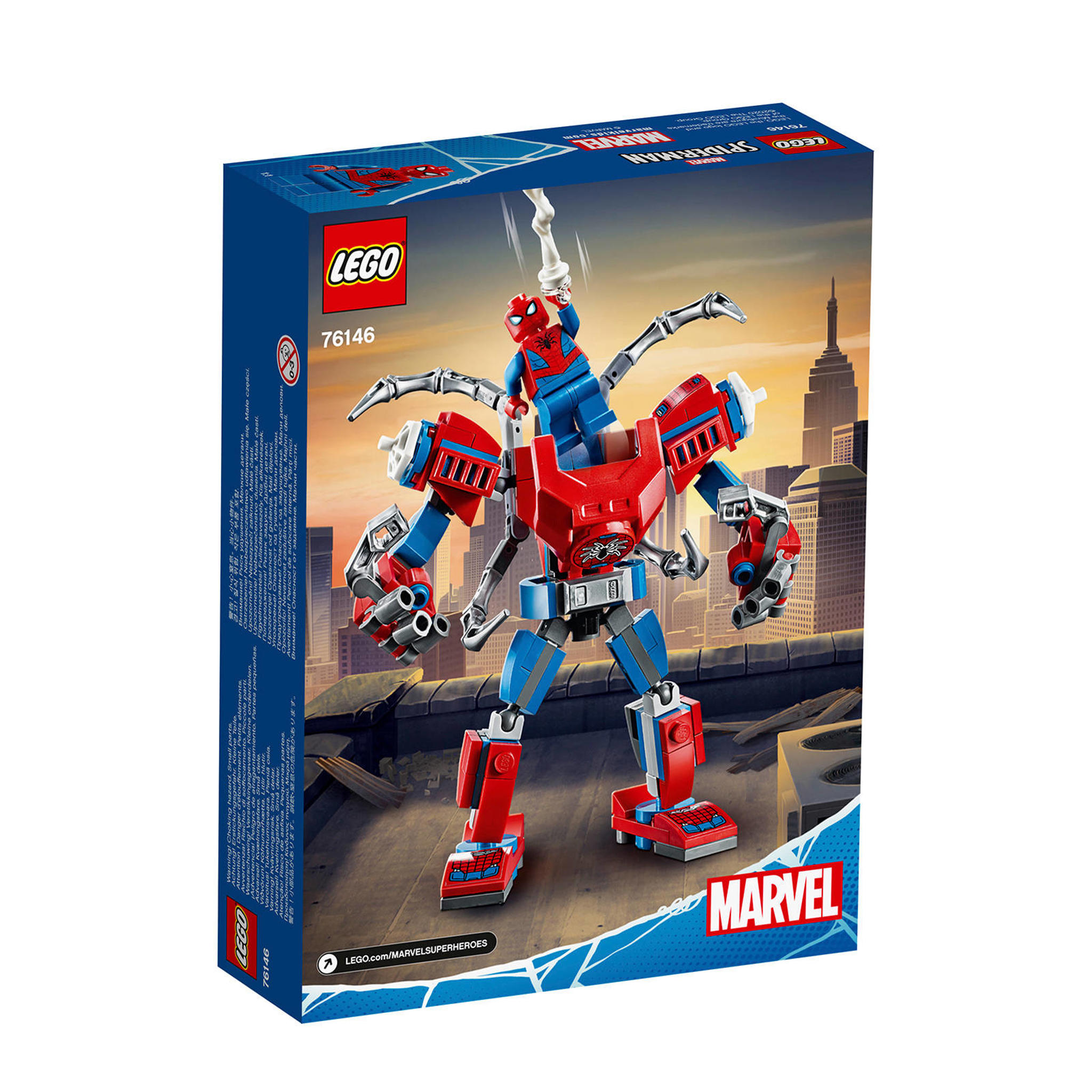 LEGO Super Heroes Marvel Spider Mech 76146 | wehkamp