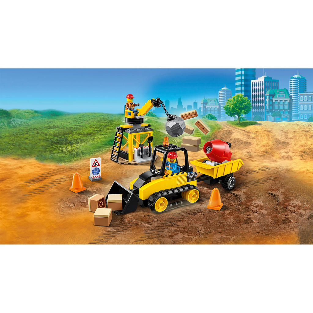LEGO City Constructiebulldozer 60252 | wehkamp