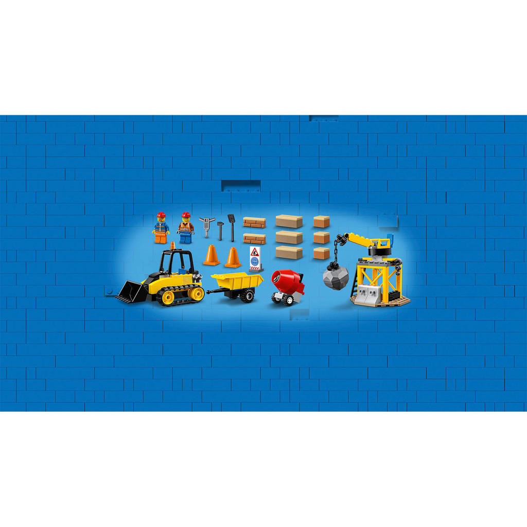 LEGO City Constructiebulldozer 60252 | wehkamp