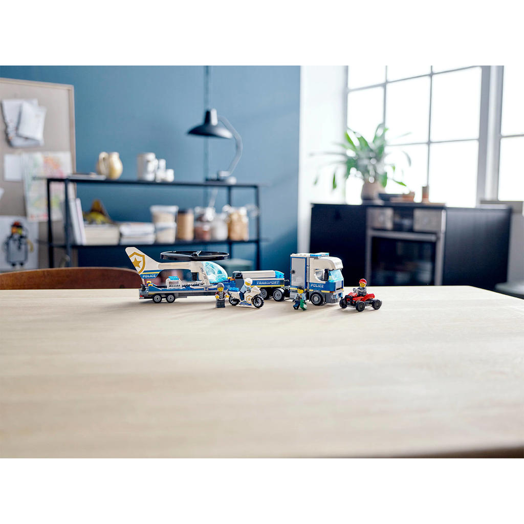 LEGO City Police Helicopter Transport 60244 | wehkamp