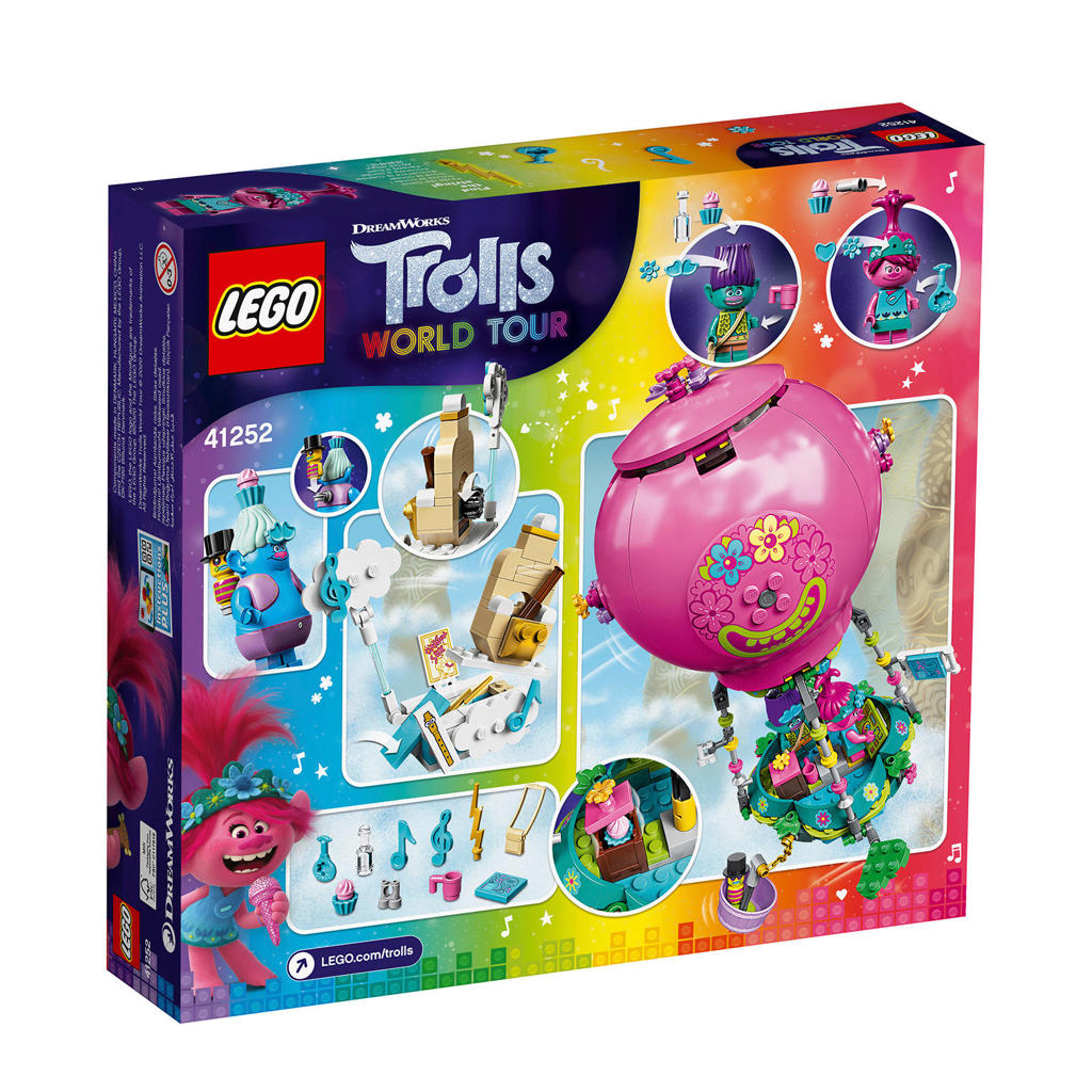 LEGO Trolls Poppy's Luchtballonavontuur 41252 | wehkamp
