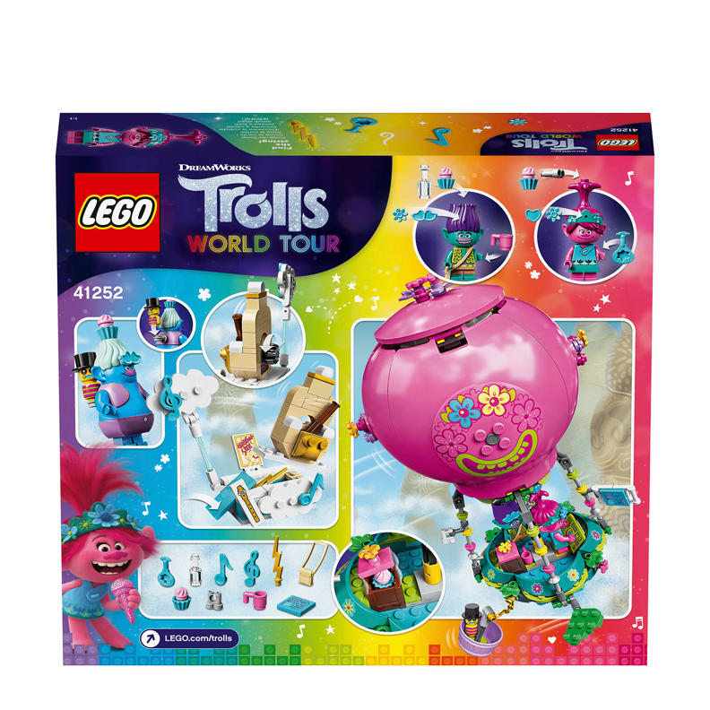 LEGO Trolls Poppy's Luchtballonavontuur 41252 | wehkamp