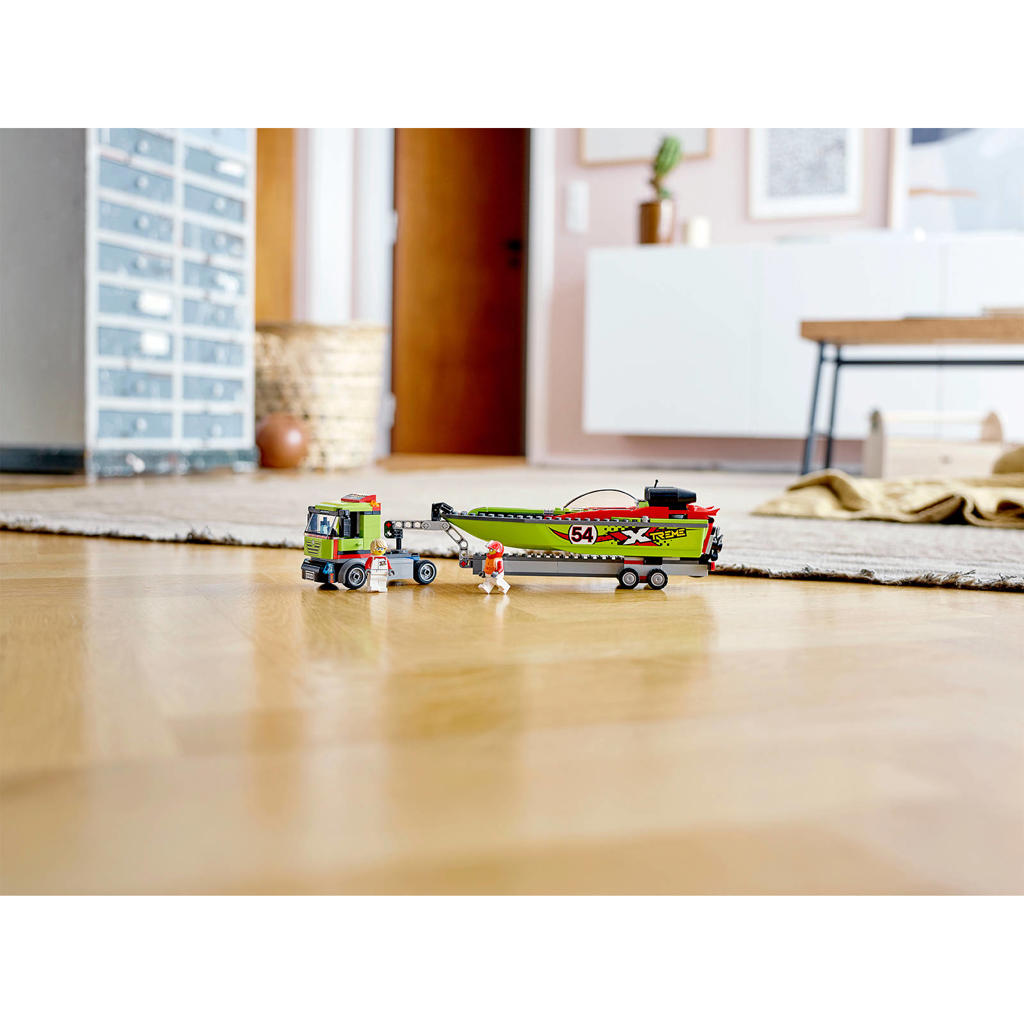 LEGO City Raceboottransport 60254 | wehkamp