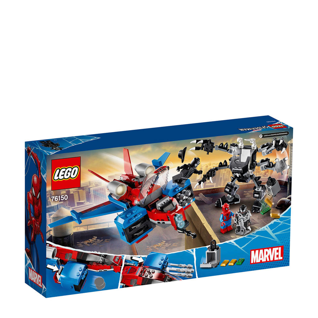 LEGO Super Heroes Marvel Spiderjet vs. Venom Mech 76150 | wehkamp