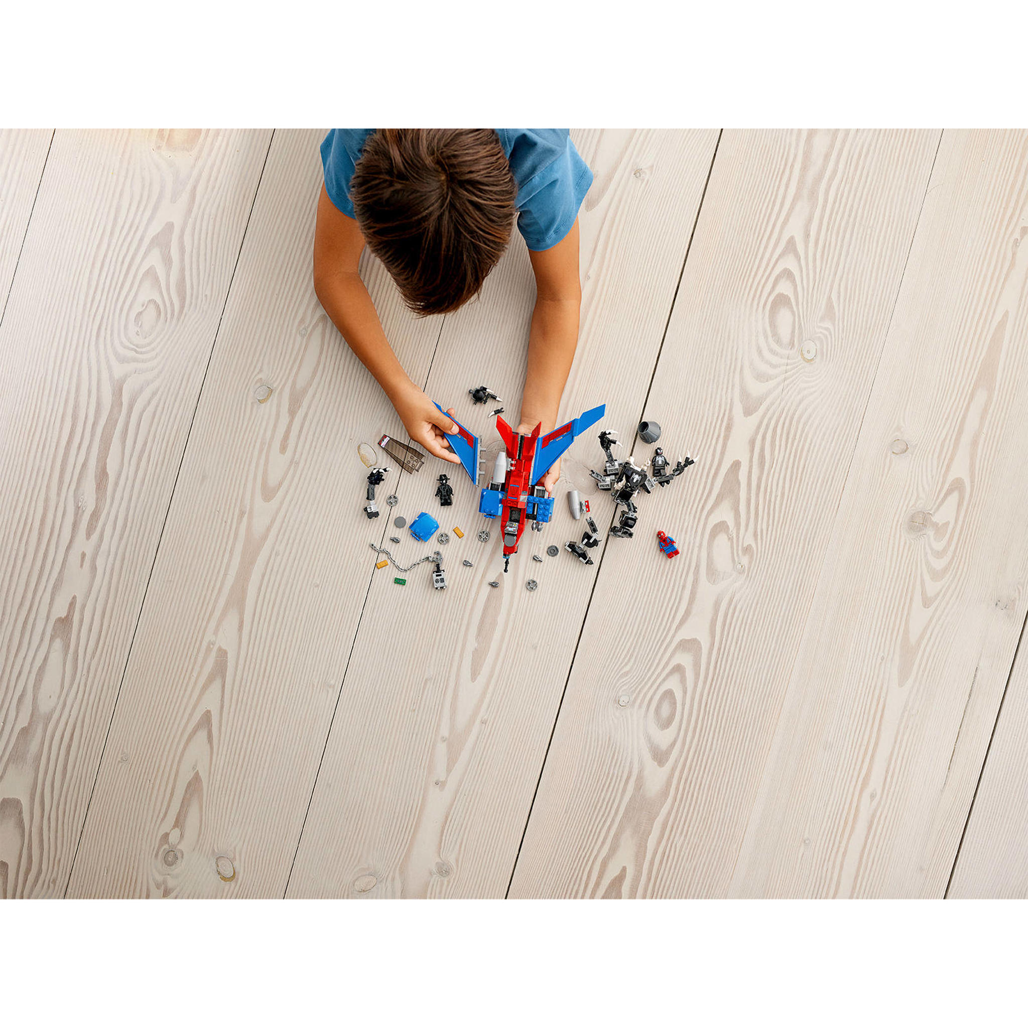 LEGO Super Heroes Marvel Spiderjet vs. Venom Mech 76150 | wehkamp