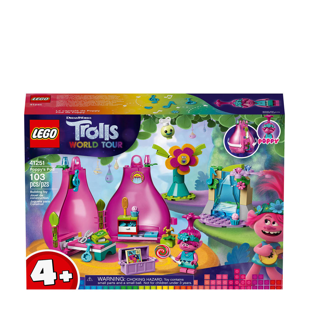 LEGO Trolls Poppy's Huisje 41251 | wehkamp