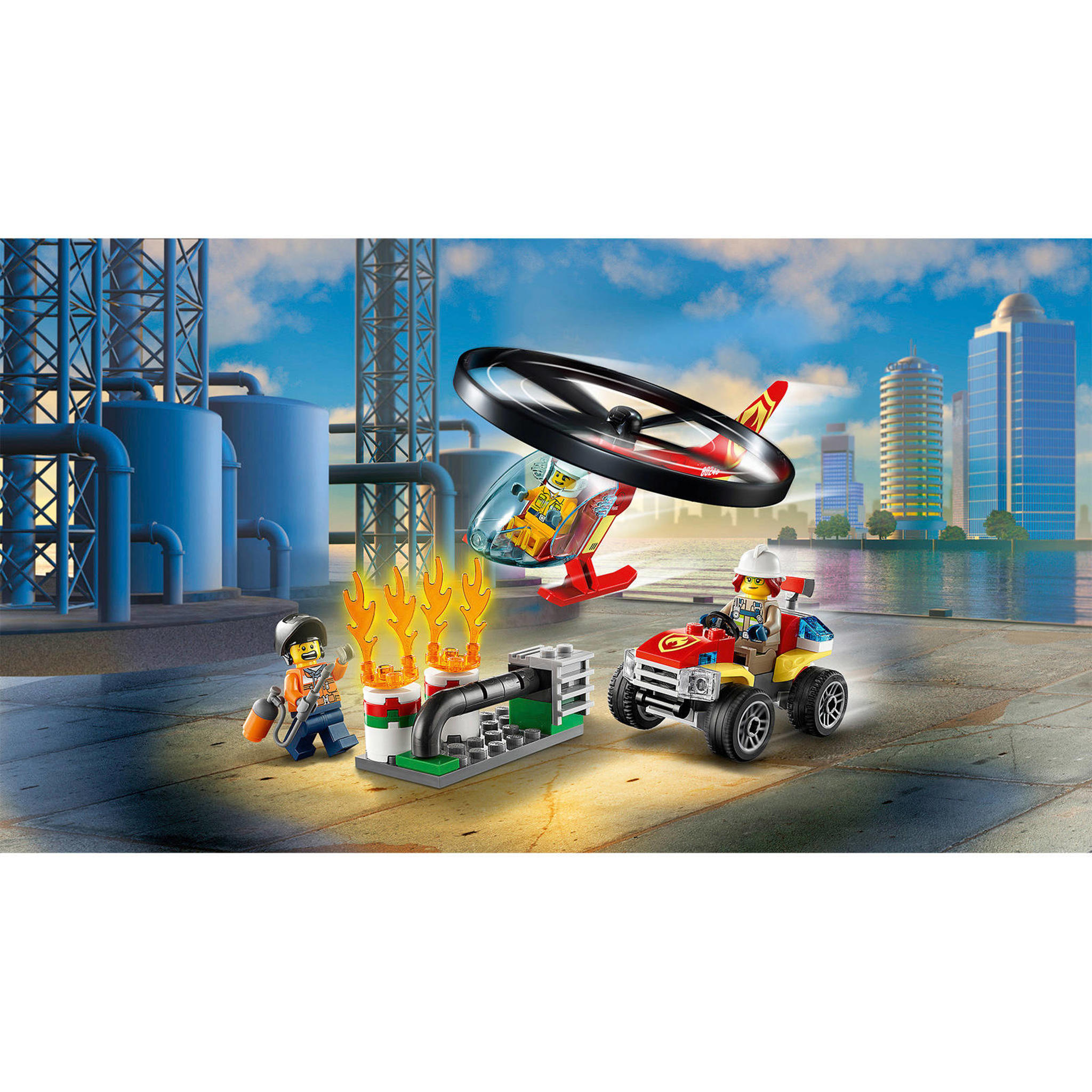 LEGO City Brandweerhelicopter Reddingsoperatie 60248 | wehkamp