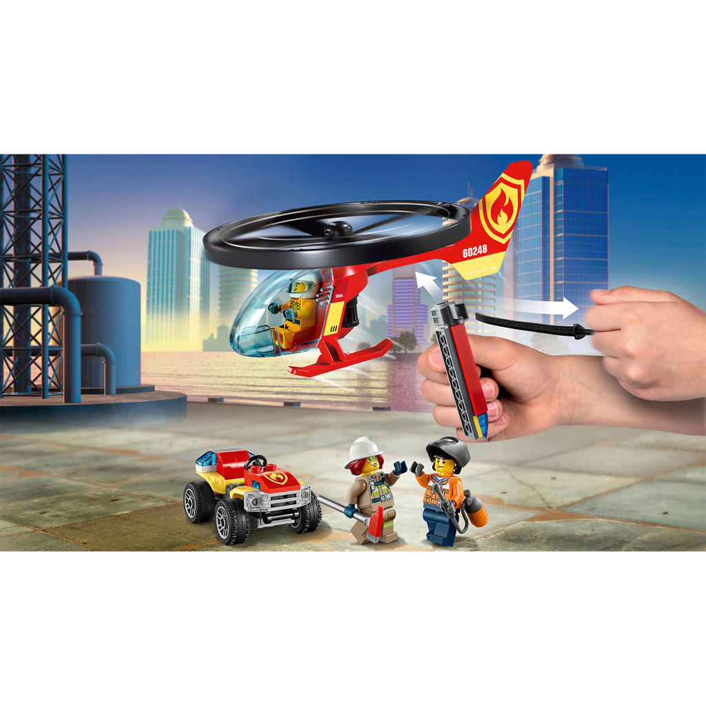 LEGO City Brandweerhelicopter Reddingsoperatie 60248 | wehkamp