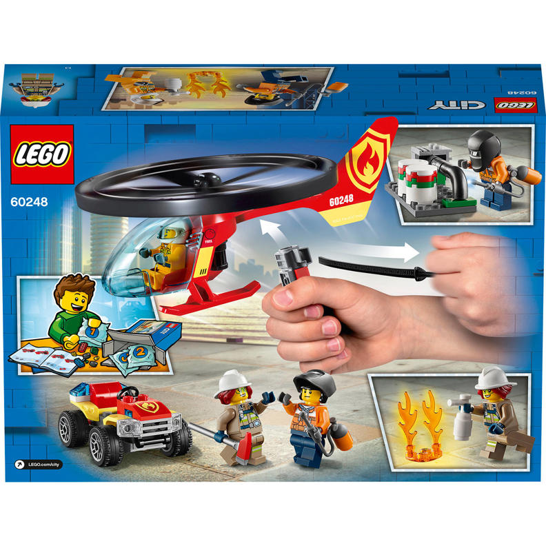 LEGO City Brandweerhelicopter Reddingsoperatie 60248 | wehkamp