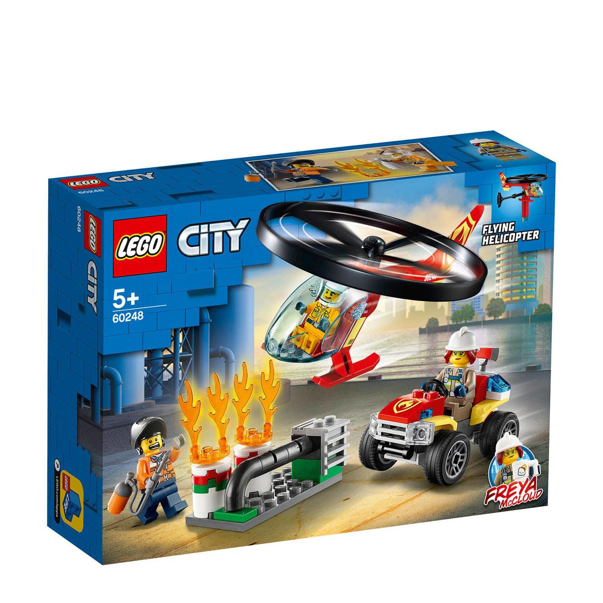 LEGO City Brandweerhelicopter Reddingsoperatie 60248 | wehkamp