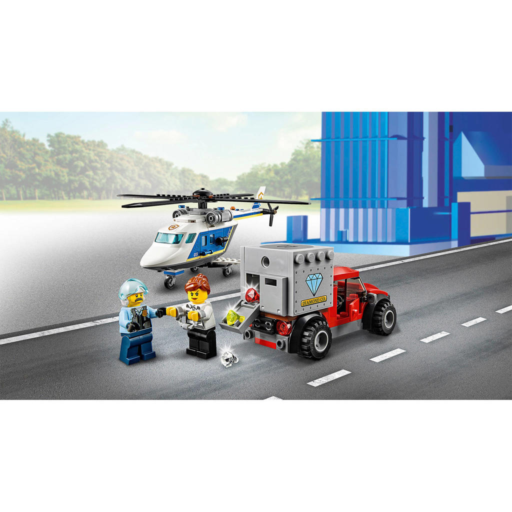 LEGO City Politiehelikopter achtervolging 60243 | wehkamp