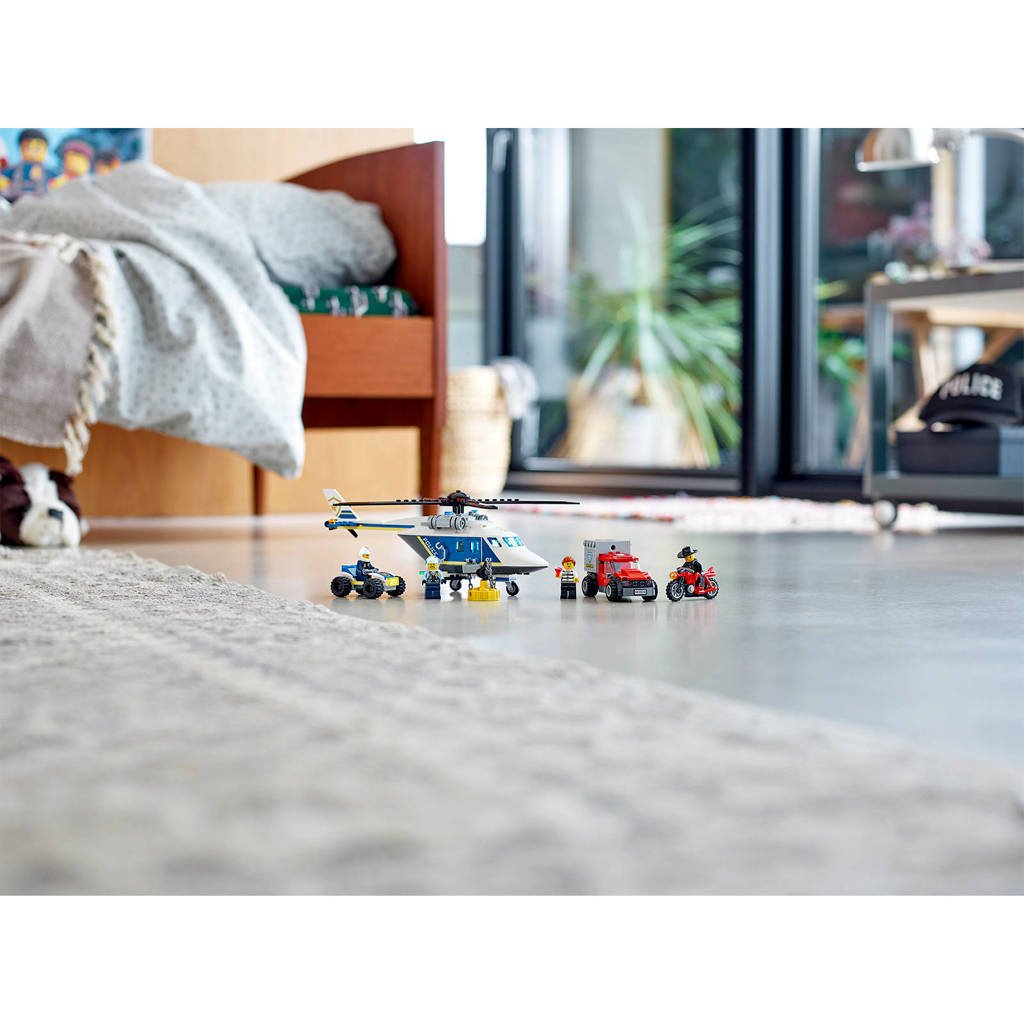 LEGO City Politiehelikopter achtervolging 60243 | wehkamp