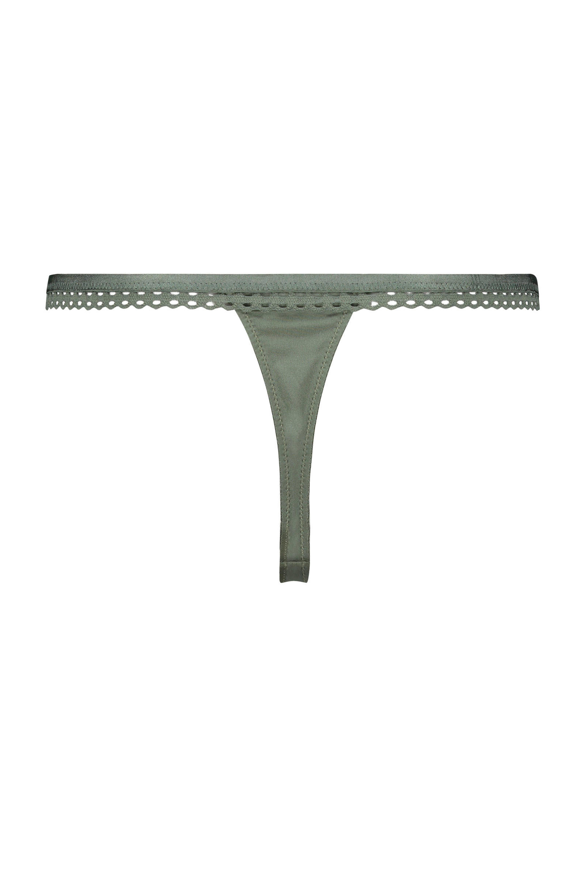 Hunkemöller string Malika groen | wehkamp