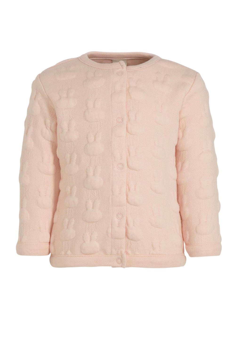 nijntje baby vest lichtroze | wehkamp