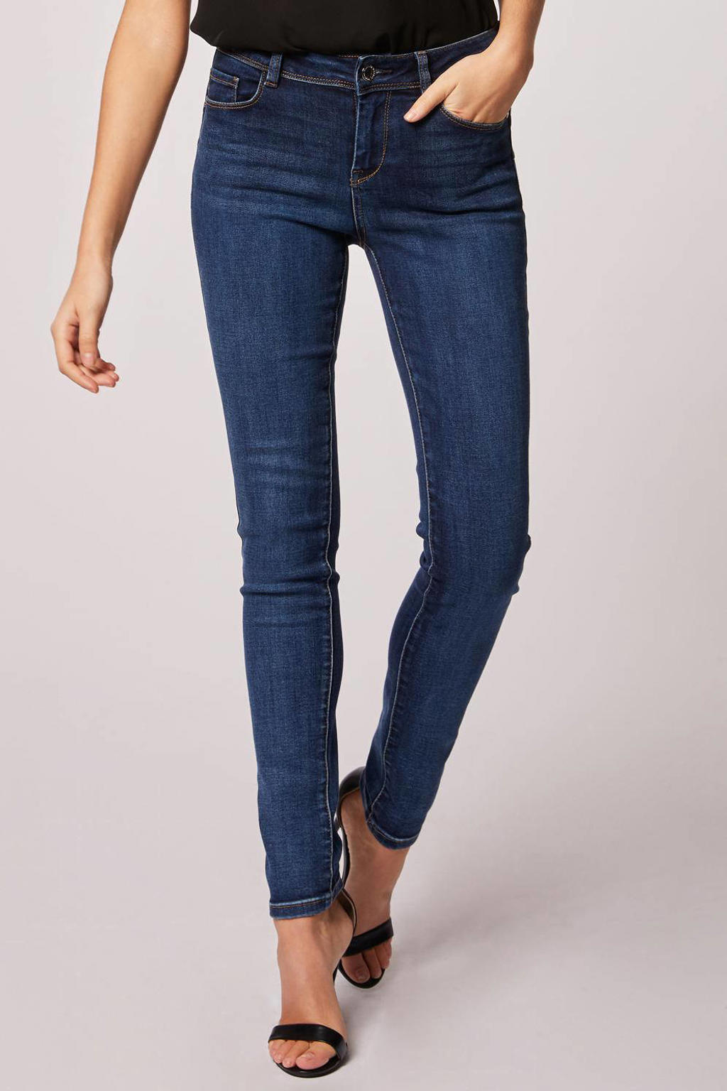 Morgan slim fit jeans stone blue | wehkamp