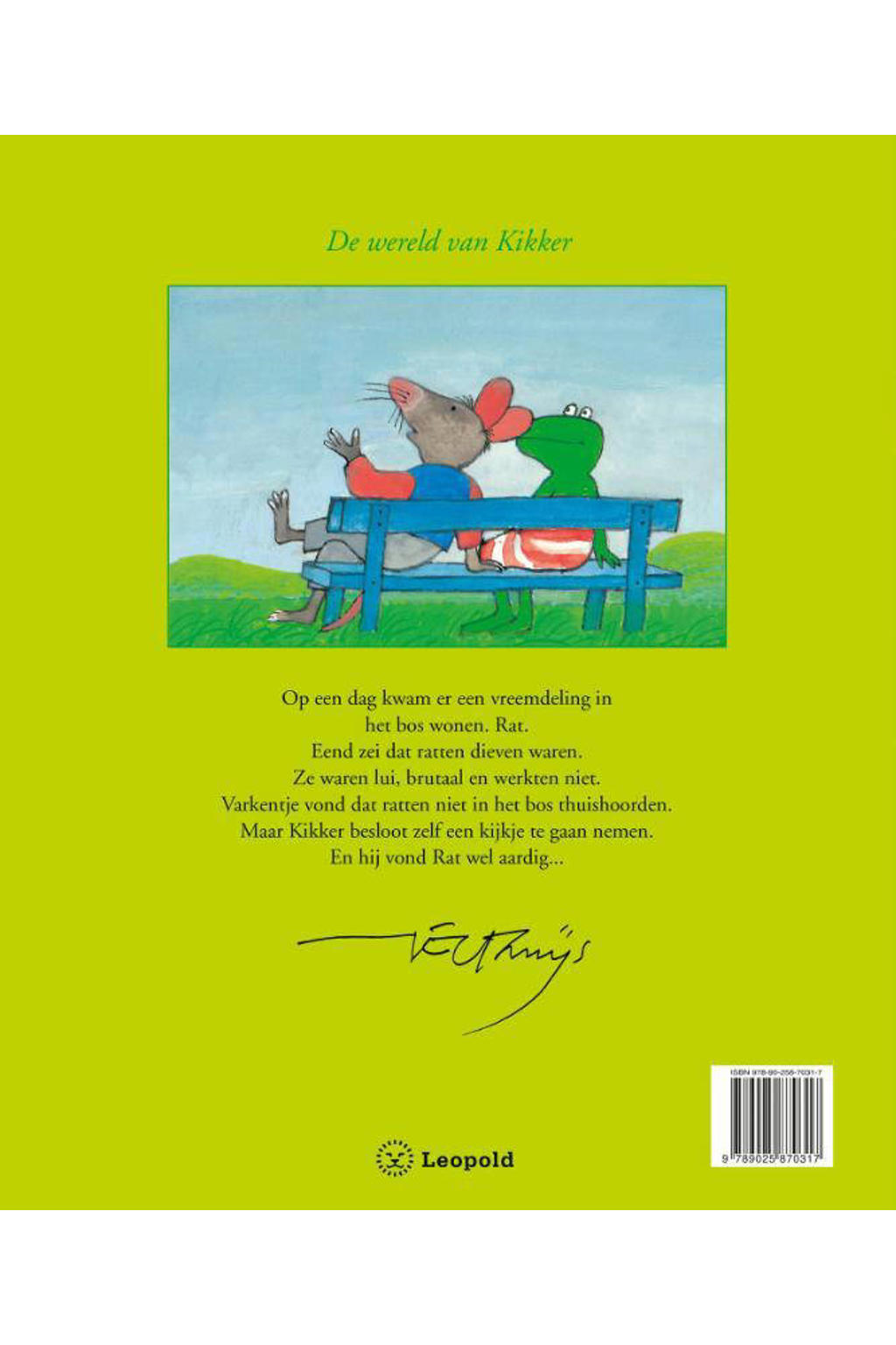 Max Velthuijs Kikker: Kikker en de vreemdeling | wehkamp