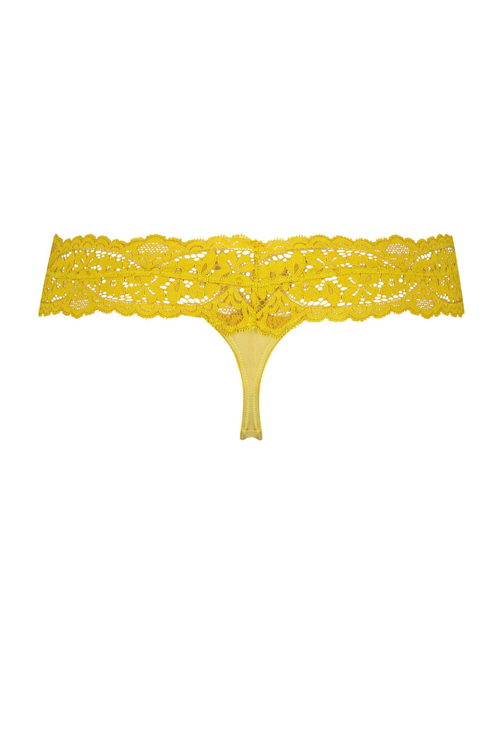 Hunkemöller string Marina geel | wehkamp