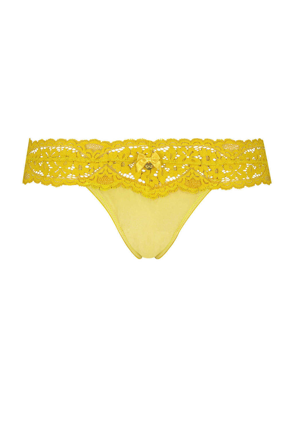 Hunkemöller string Marina geel | wehkamp