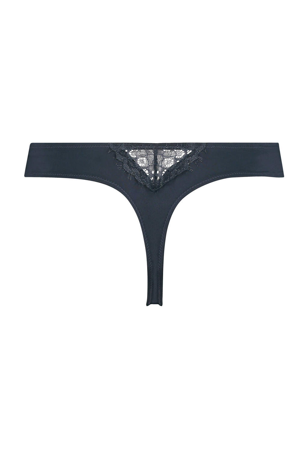 Hunkemöller string Amora blauw | wehkamp