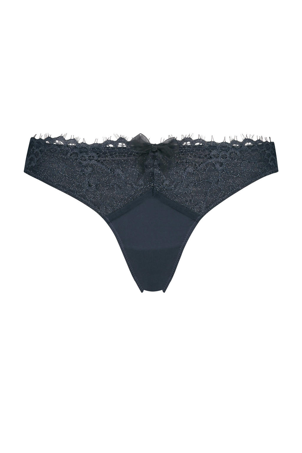 Hunkemöller string Amora blauw | wehkamp