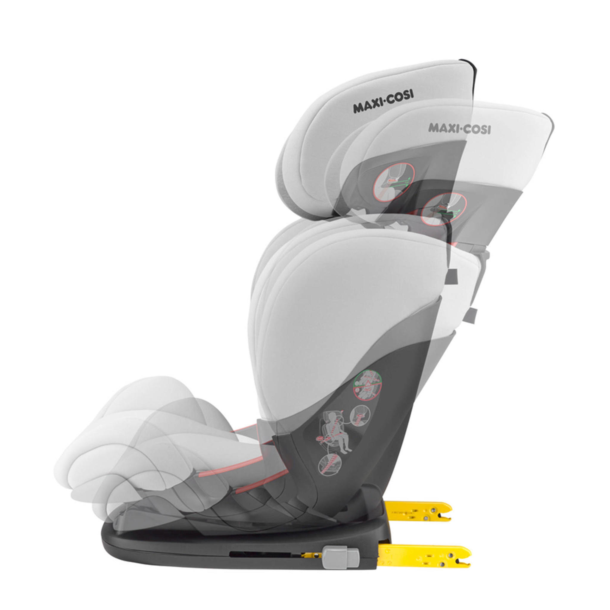 Maxi-Cosi RodiFix AirProtect autostoel authentic grey | wehkamp