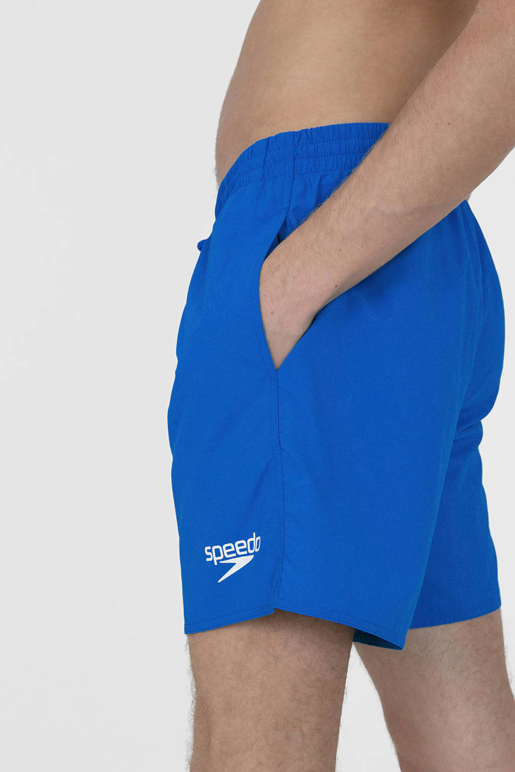 Speedo zwemshort Essentials blauw | wehkamp