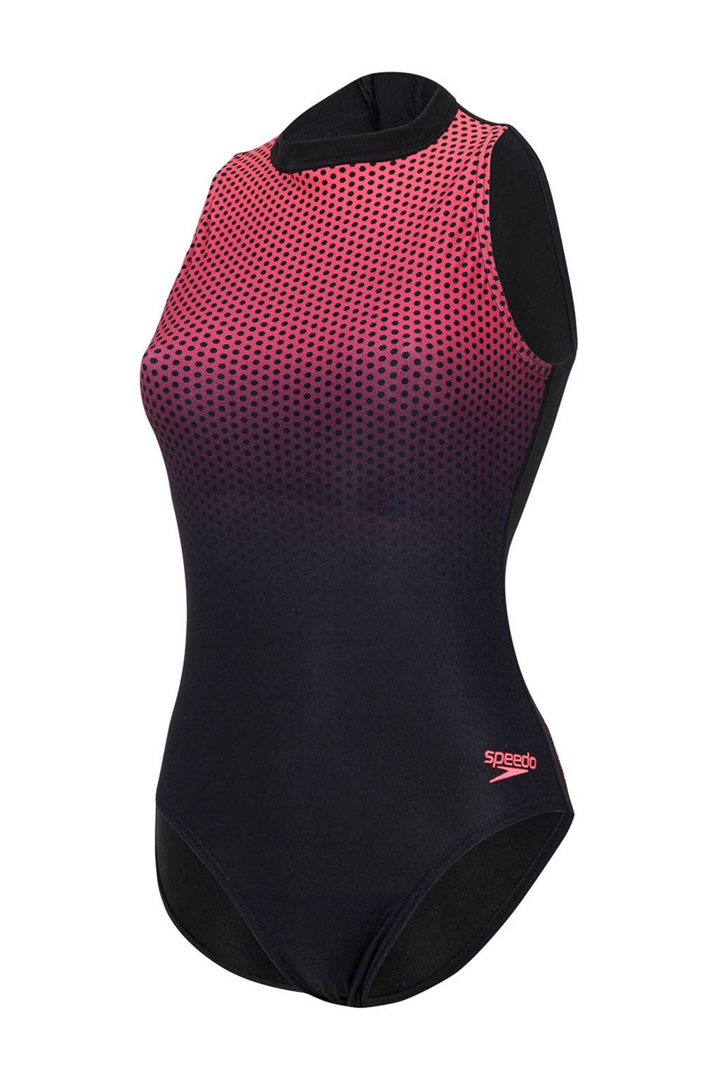 Speedo endurance+ sportbadpak Hydrasuit zwart/rood | wehkamp