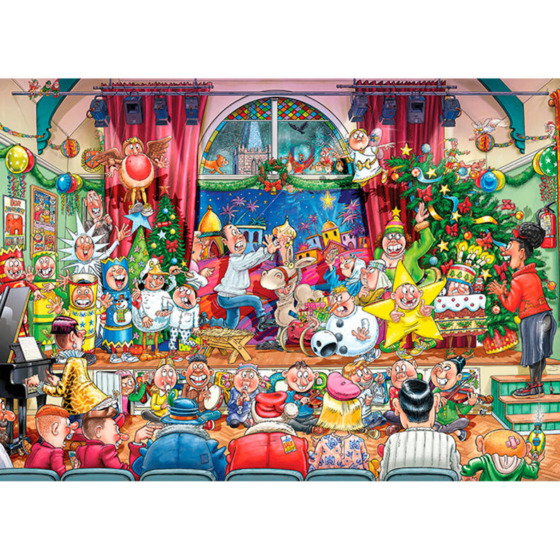 Wasgij Christmas 16 legpuzzel 1000 stukjes | wehkamp