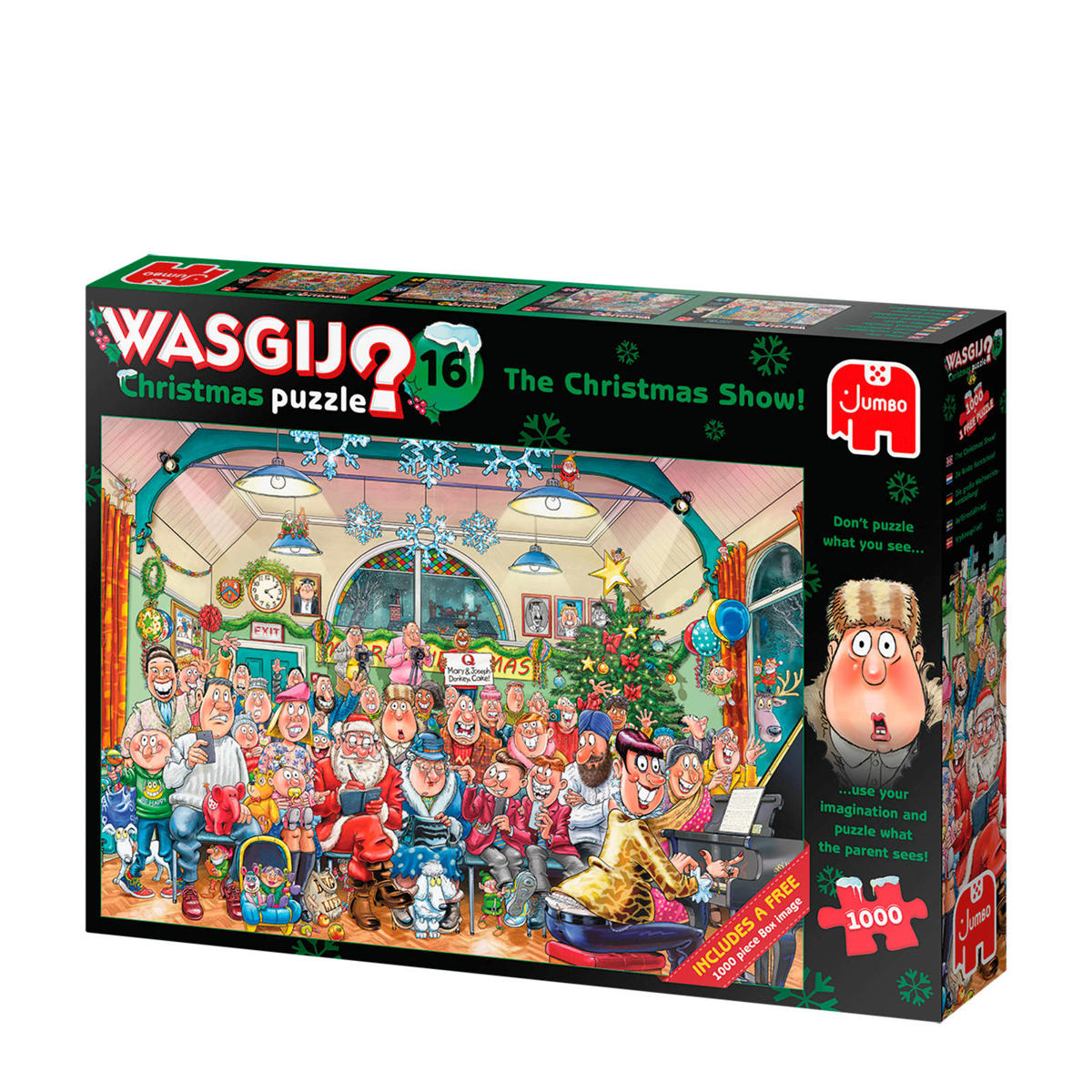 Wasgij Christmas 16 legpuzzel 1000 stukjes | wehkamp