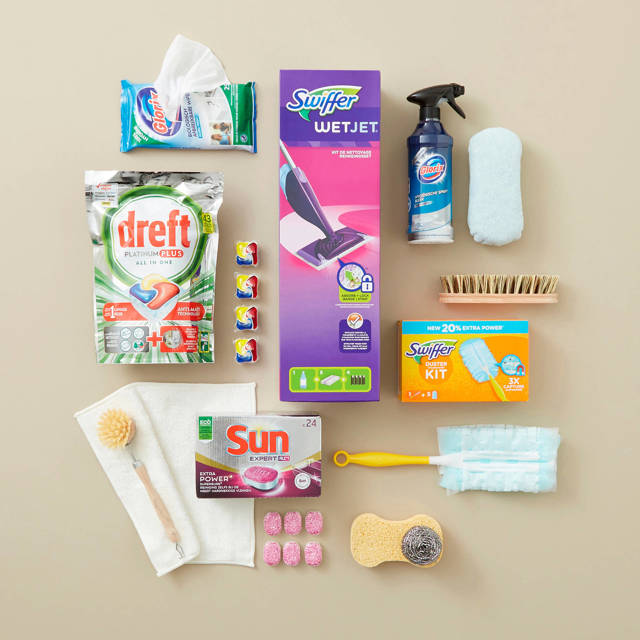 Swiffer WetJet Dweilsysteem Navulling Reinigingsdoekjes - 4x20 stuks | wehkamp