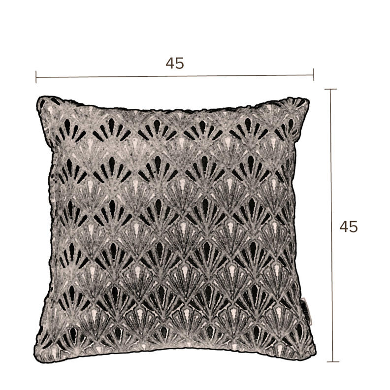 Dutchbone sierkussen Daisy (45x45 cm) | wehkamp