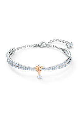 Swarovski armband 5516544 zilver/goud | wehkamp