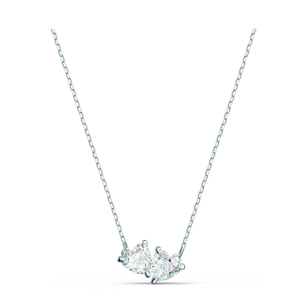 Swarovski ketting 5517117 zilver | wehkamp