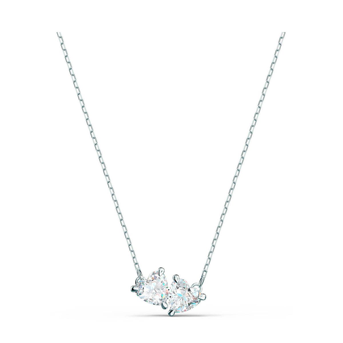 Swarovski ketting 5517117 zilver | wehkamp