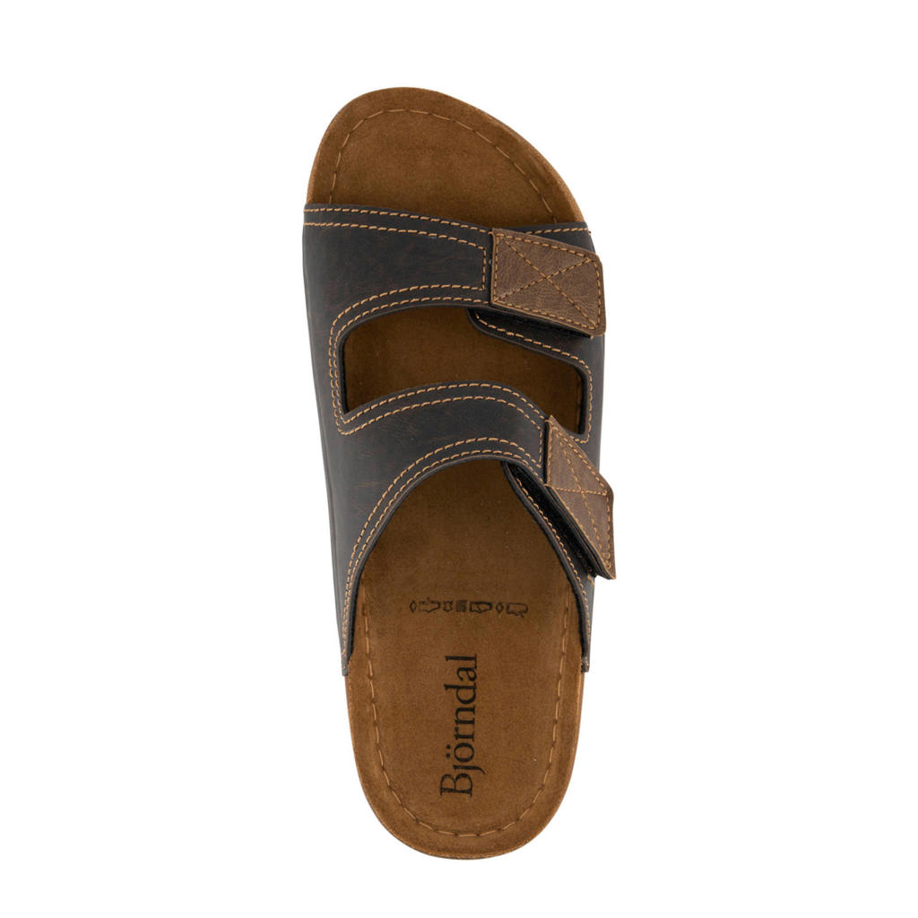 Bjorndal slippers bruin | wehkamp