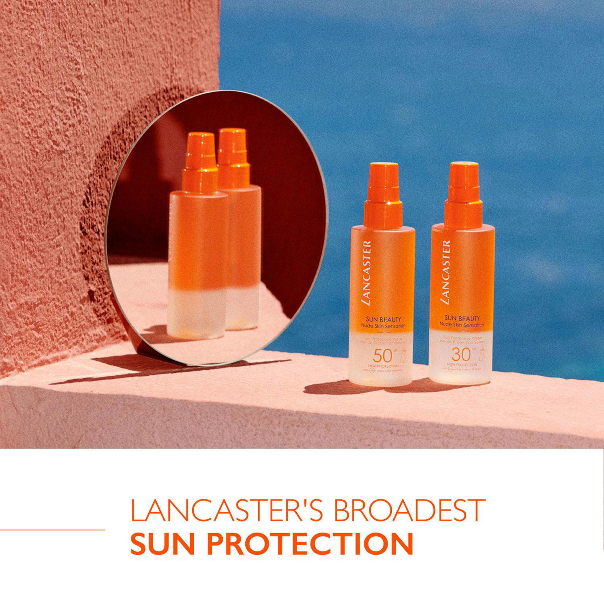 Lancaster Sun Beauty Nude Skin Sensation Sun Protective Water SPF30 ...