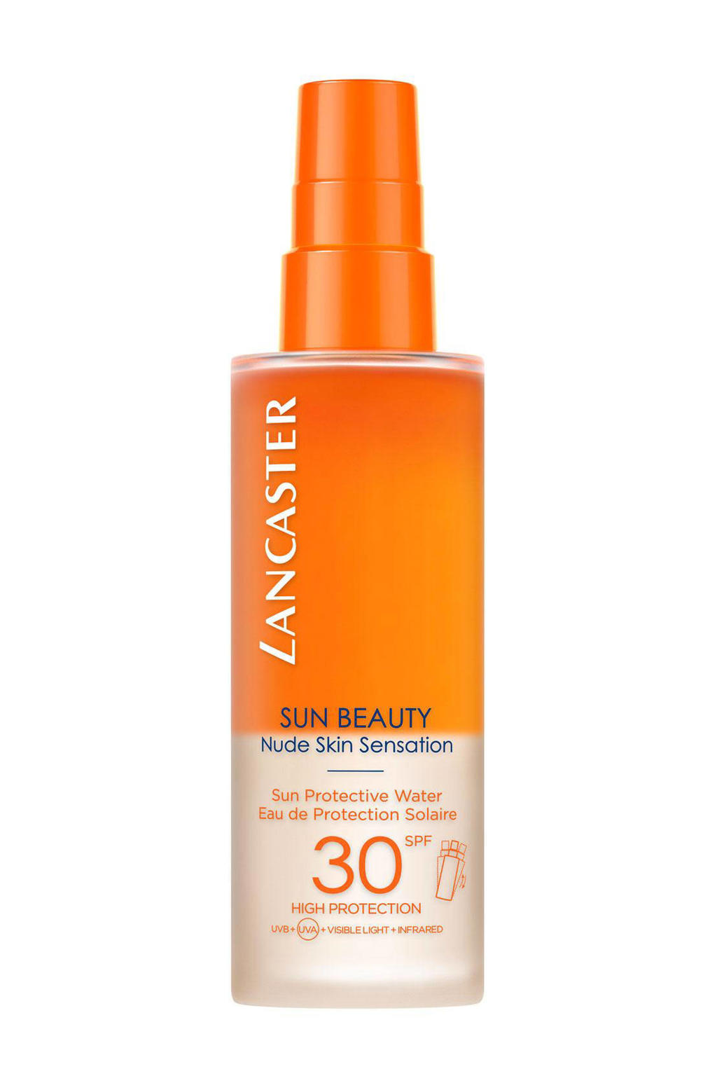 Lancaster Sun Beauty Nude Skin Sensation Sun Protective Water SPF30 ...