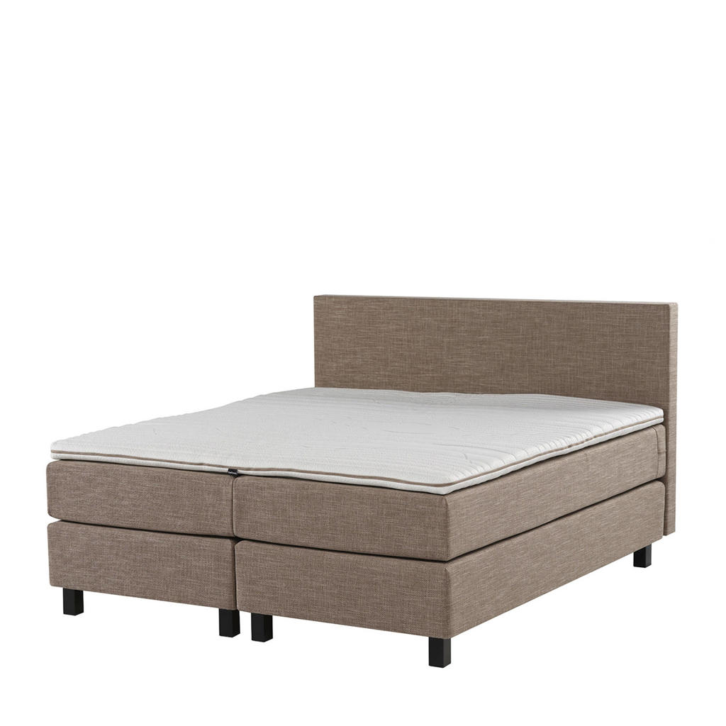 Eastborn complete boxspring Plain Colour (180x200 cm) | wehkamp