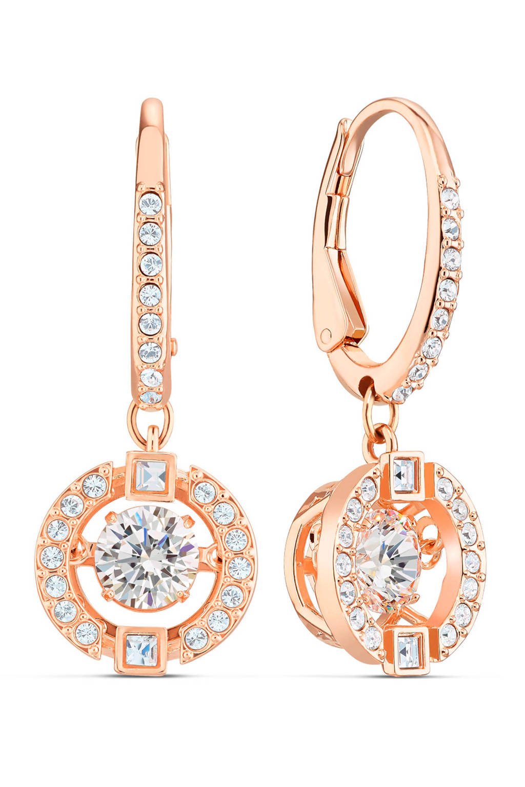 Swarovski oorbellen Sparkling 5504652 goud | wehkamp