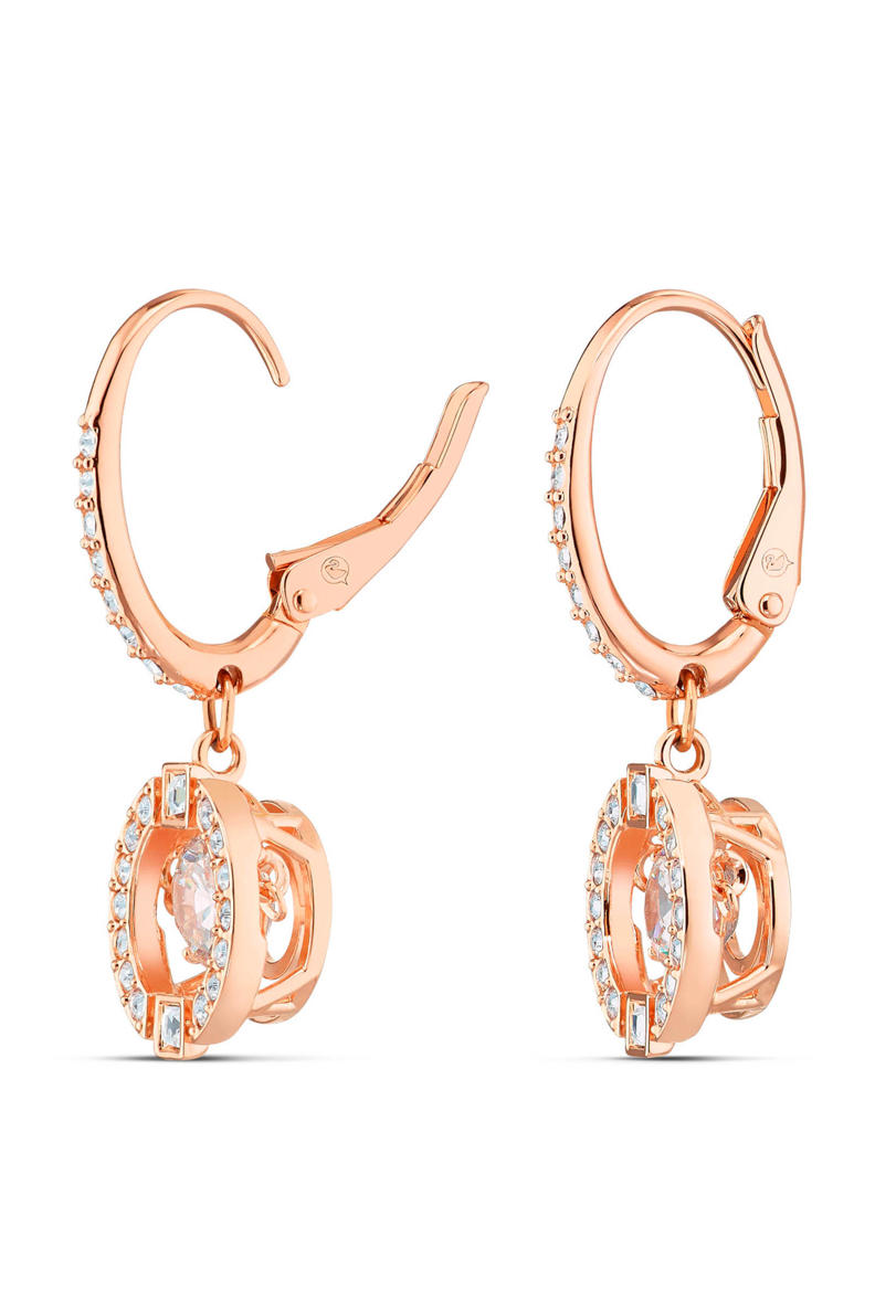 Swarovski oorbellen Sparkling 5504652 goud | wehkamp