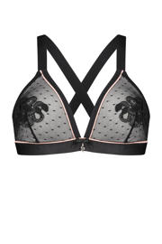 Hunkemöller bralette Danielle I AM zwart | wehkamp