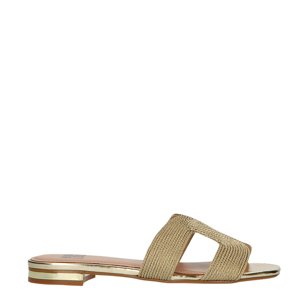 Bibi Lou slippers goud kopen? | Morgen in huis | wehkamp