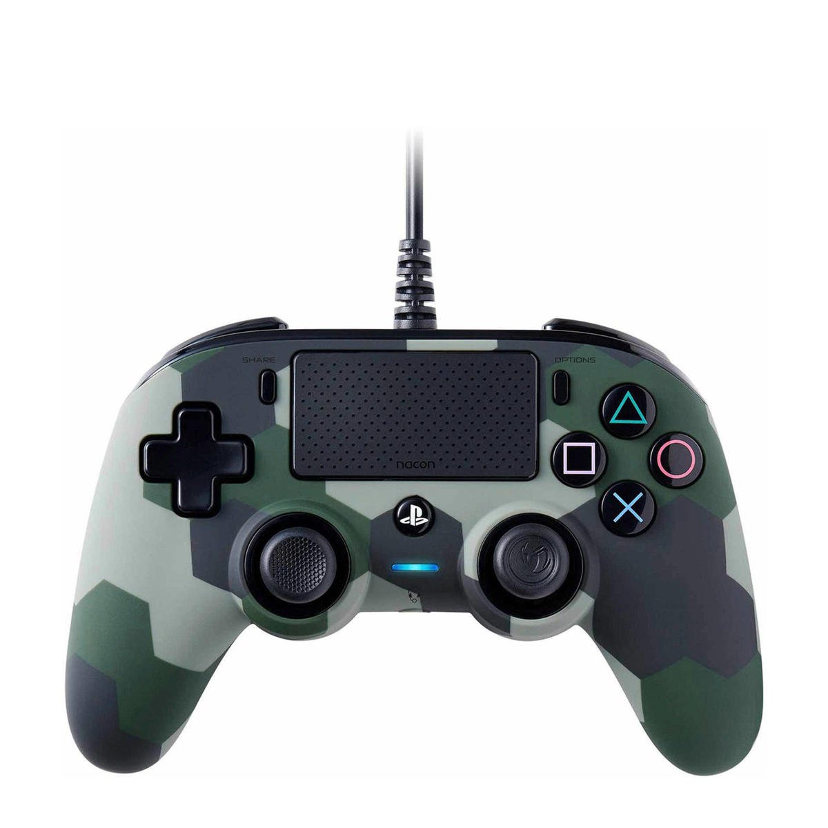 BigBen Nacon Wired Official PS4 controler (CAMO) | wehkamp