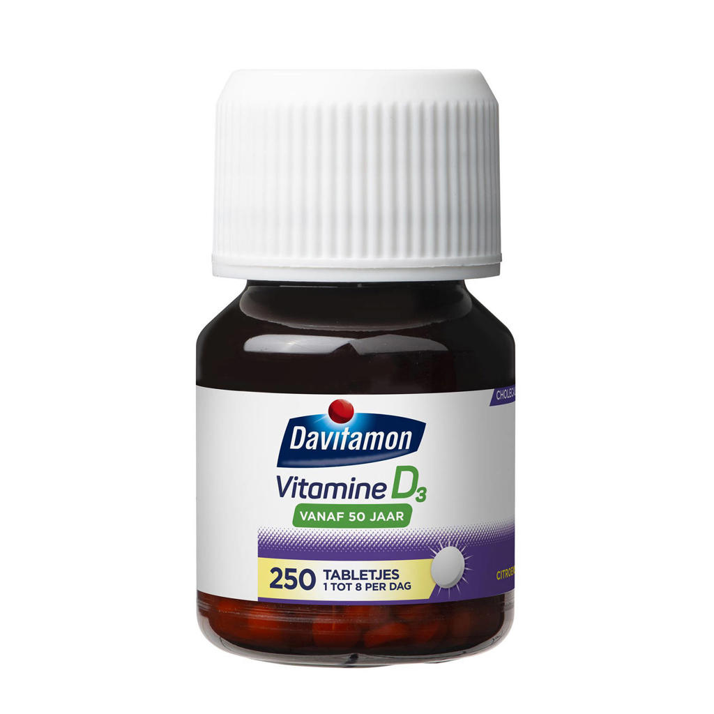 Davitamon Vitamine D3 50+ tabletten - 250 stuks | wehkamp