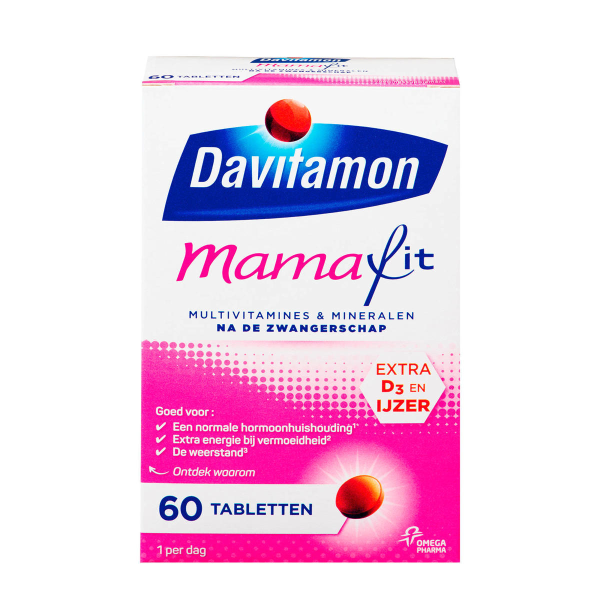 Davitamon Mamafit tabletten - na de zwangerschap - 60 stuks | wehkamp