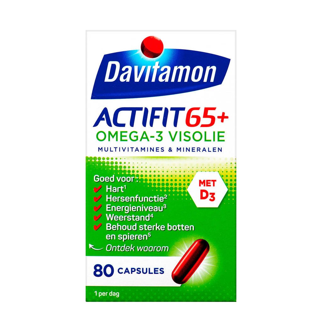 Davitamon Actifit 65+ Omega | wehkamp