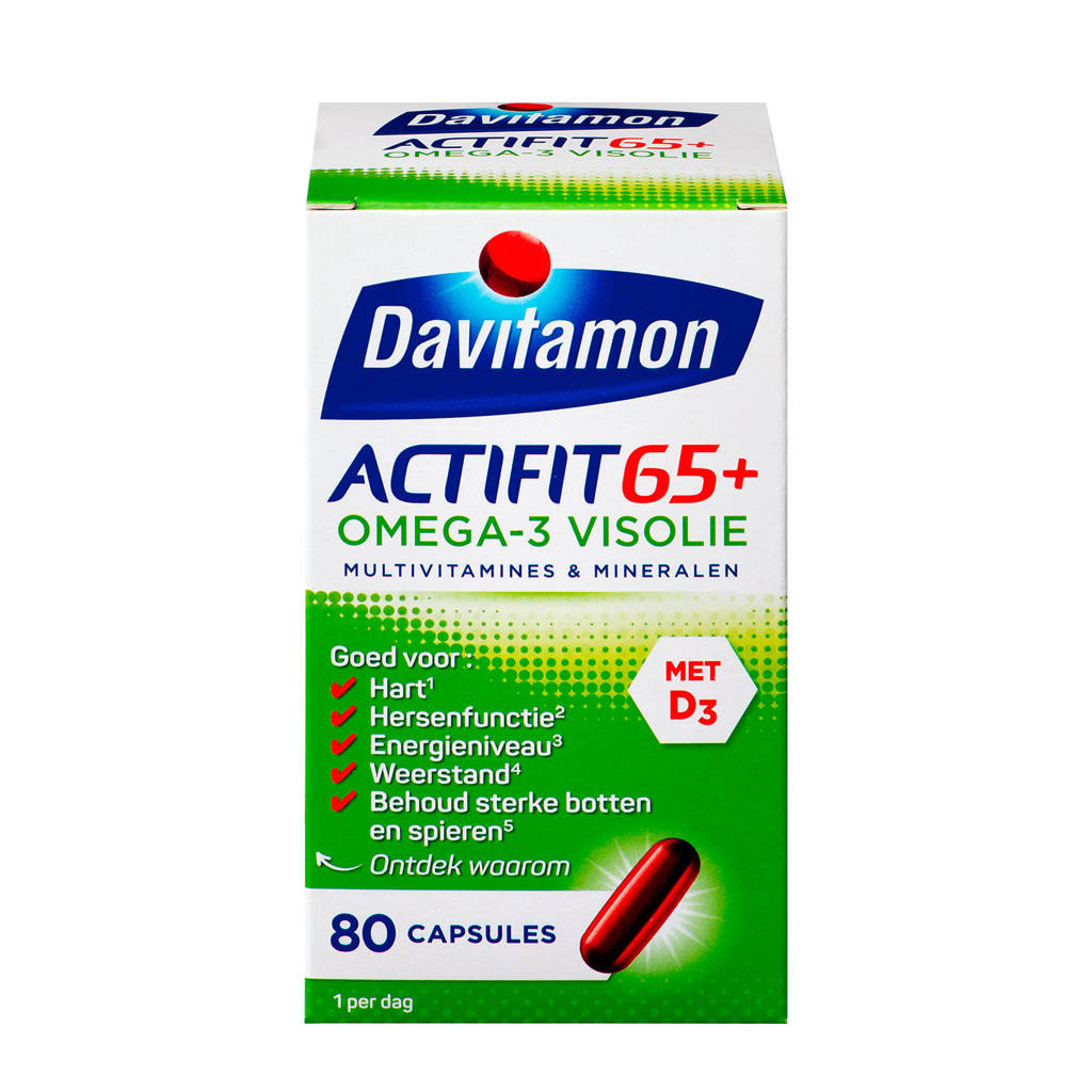 Davitamon Actifit 65+ Omega | wehkamp
