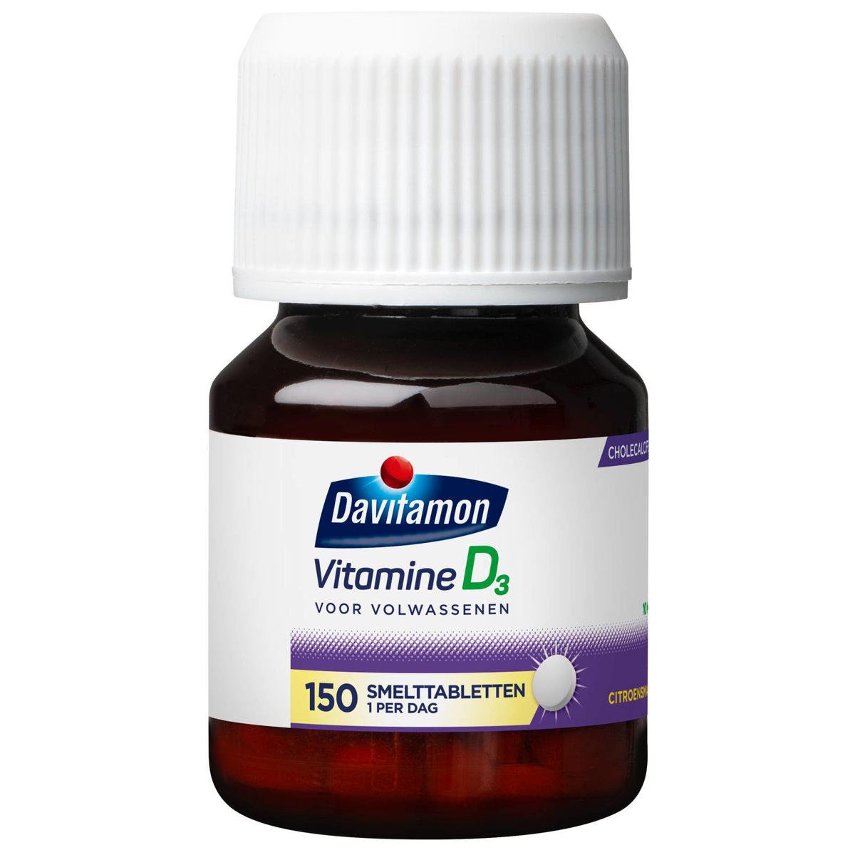 Davitamon Vitamine D3 Volwassen smelttabletten | wehkamp