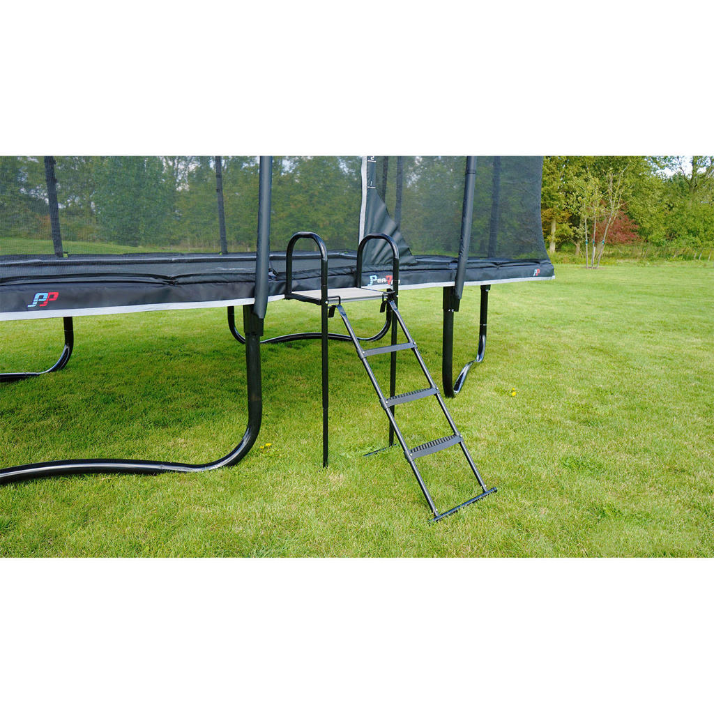 EXIT trampoline platform met ladder voor framehoogte van 95-110cm | wehkamp