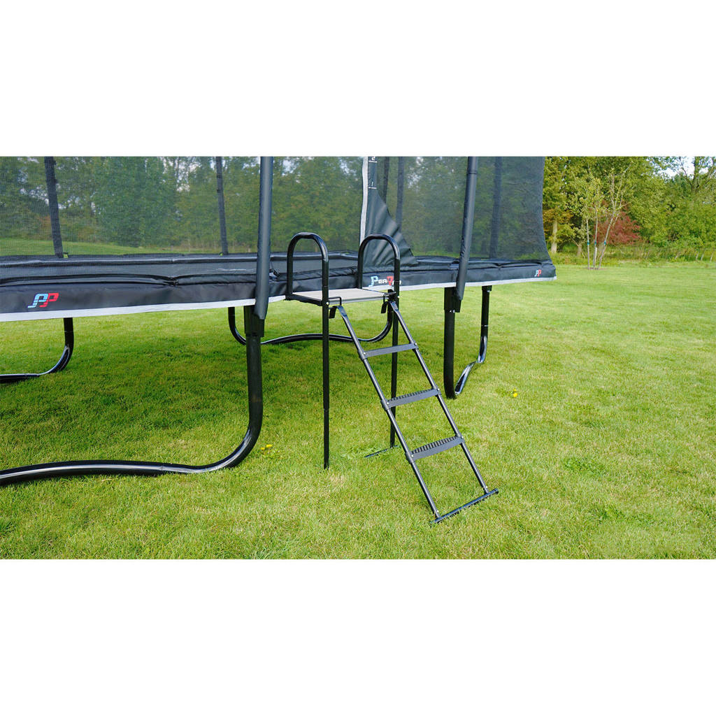 EXIT trampoline platform met ladder voor framehoogte van 95-110cm | wehkamp